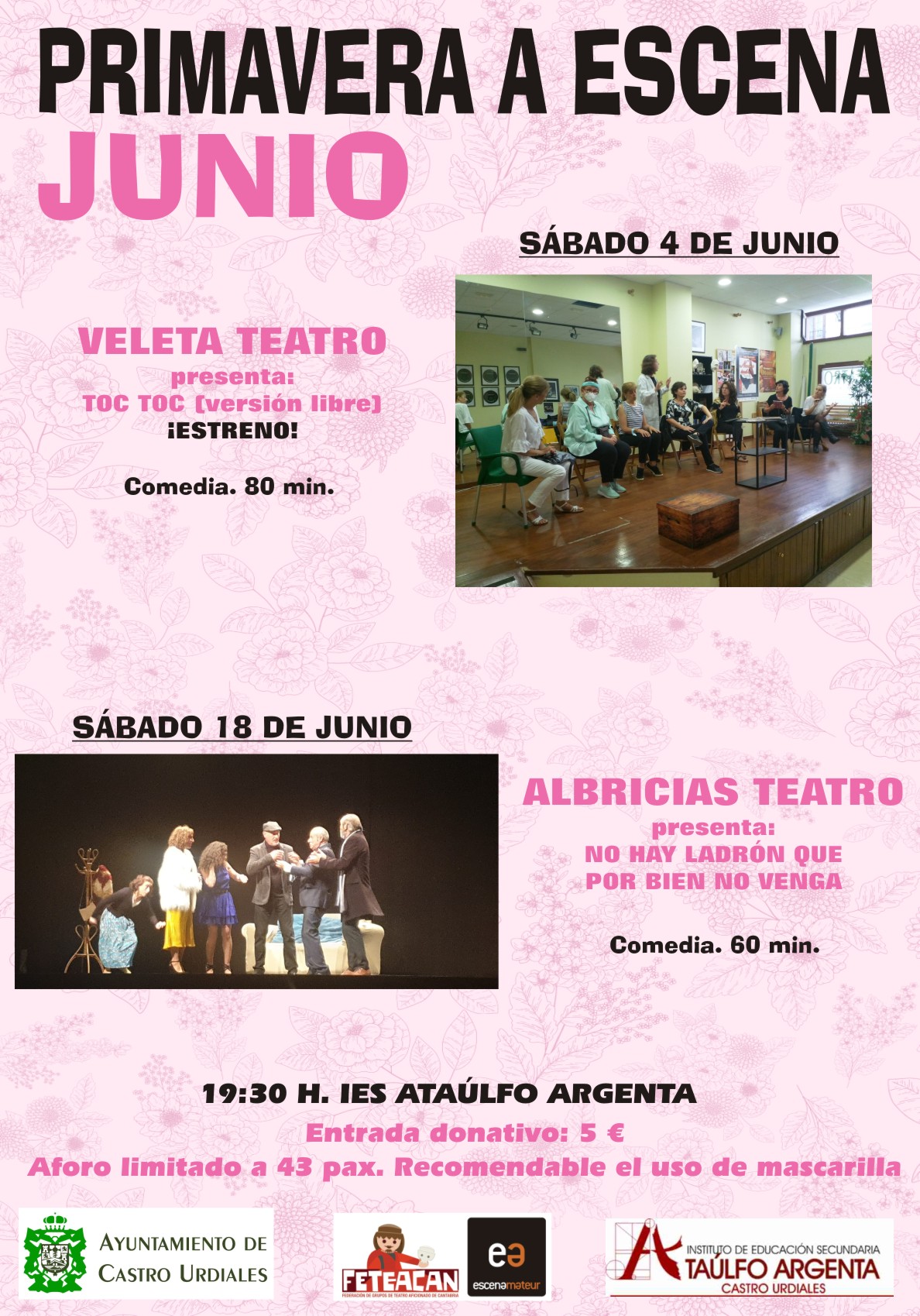 Primavera a escena , obra "No hay ladrón que por bien no venga" con ...