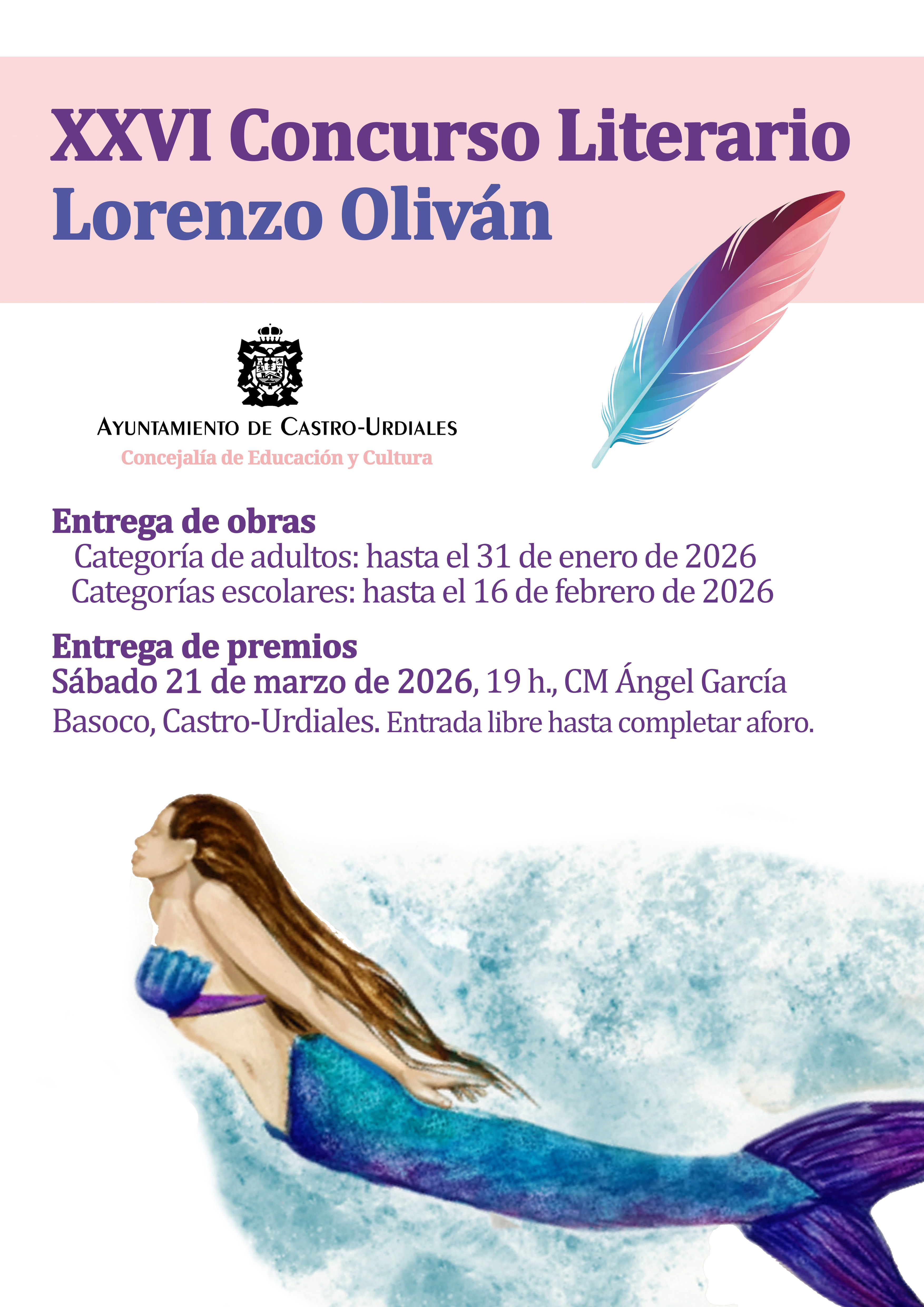 XXVI Concurso Literario "Lorenzo Oliván"